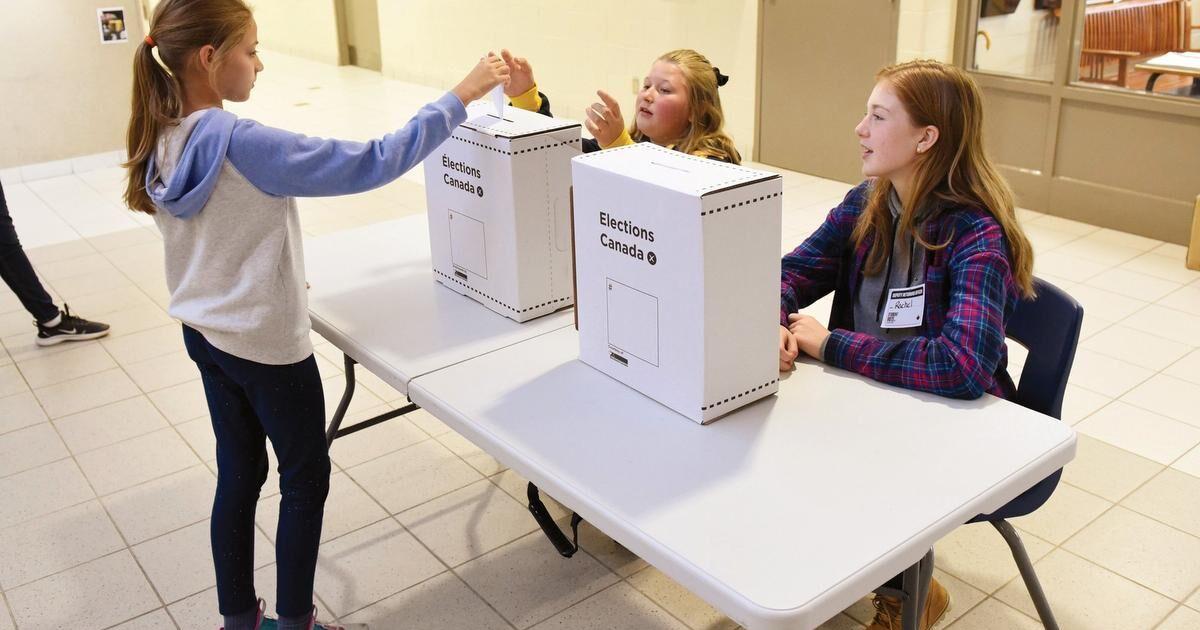 Mock federal election for students also ends in Liberal minority