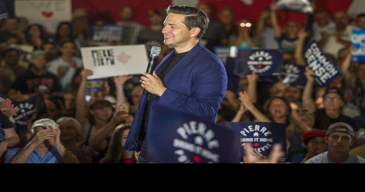 Poilievre still mean with or without glasses