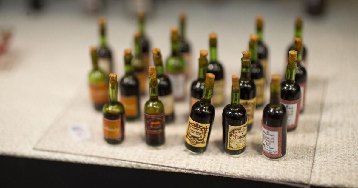 Miniature enthusiasts display their tiny creations