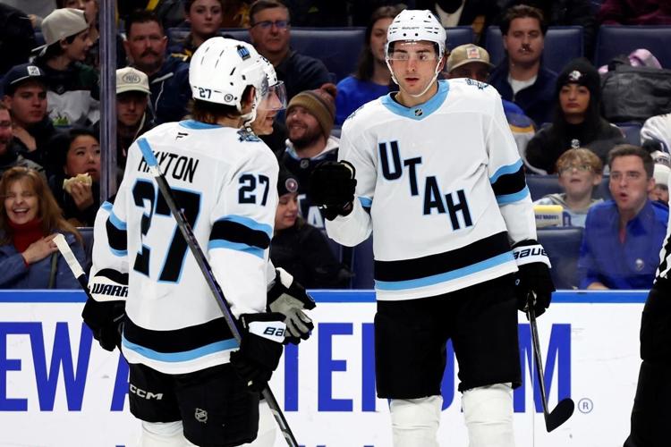 Michael Kesselring scores as Utah beats the Buffalo Sabres 5-2