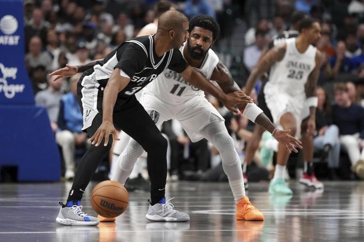 Irving and Gafford lead Mavericks past Wemby-less Spurs 110-93