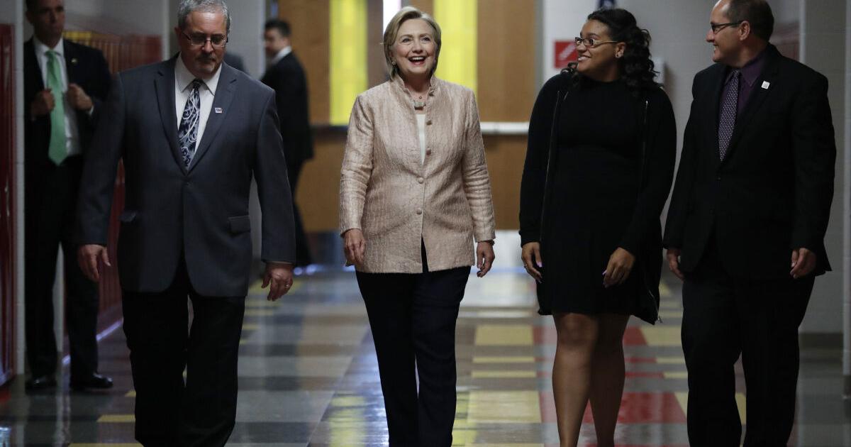 Hillary Clinton wears the pants: Timson