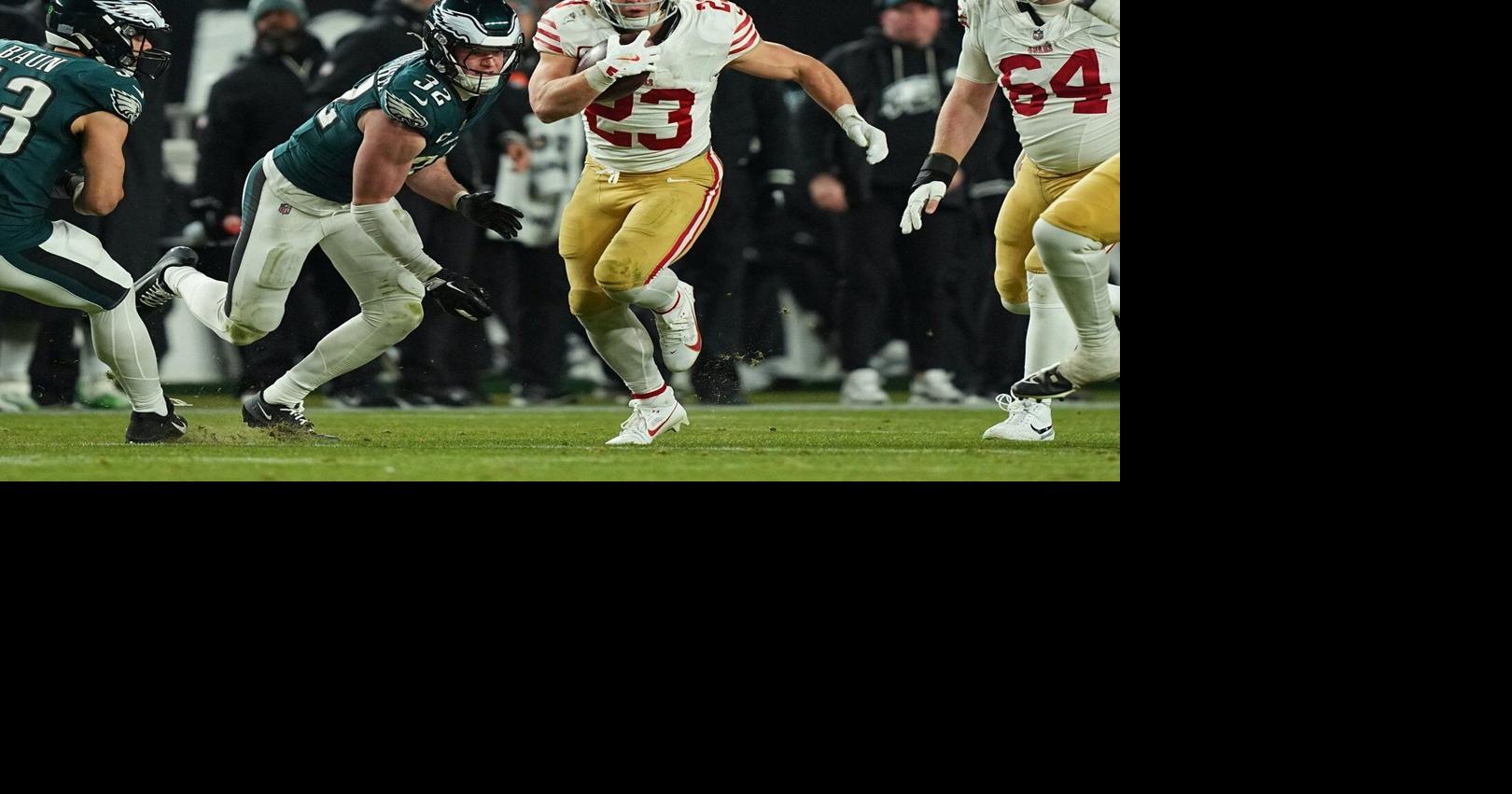 NFL scores: 49ers knock out defending champs Eagles 23-19, set up Week ...
