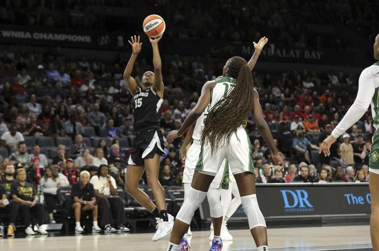 All-Star Chelsea Gray returns to Aces, Jackie Young scores 32 to help ...