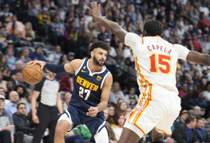 Nuggets beat Hawks 128-108, tie Boston for NBA’s best record