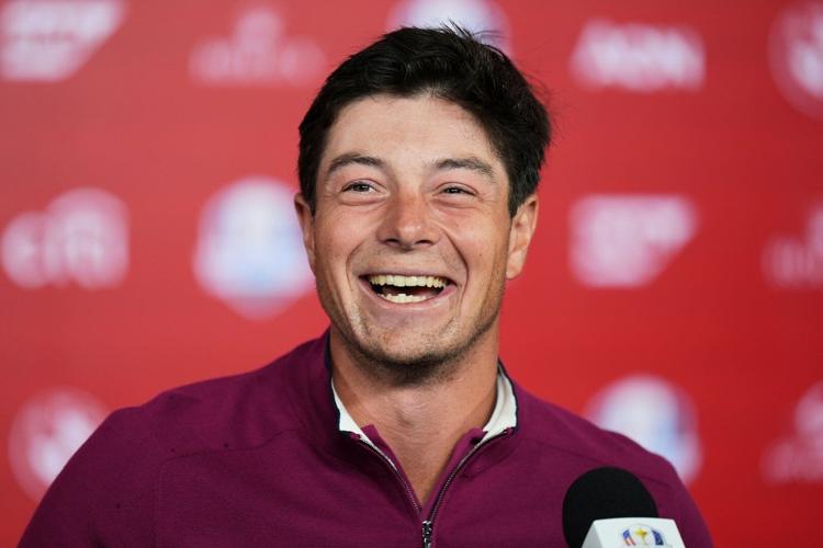Viktor Hovland’s great pursuits: A perfect golf swing and the truth about UFOs