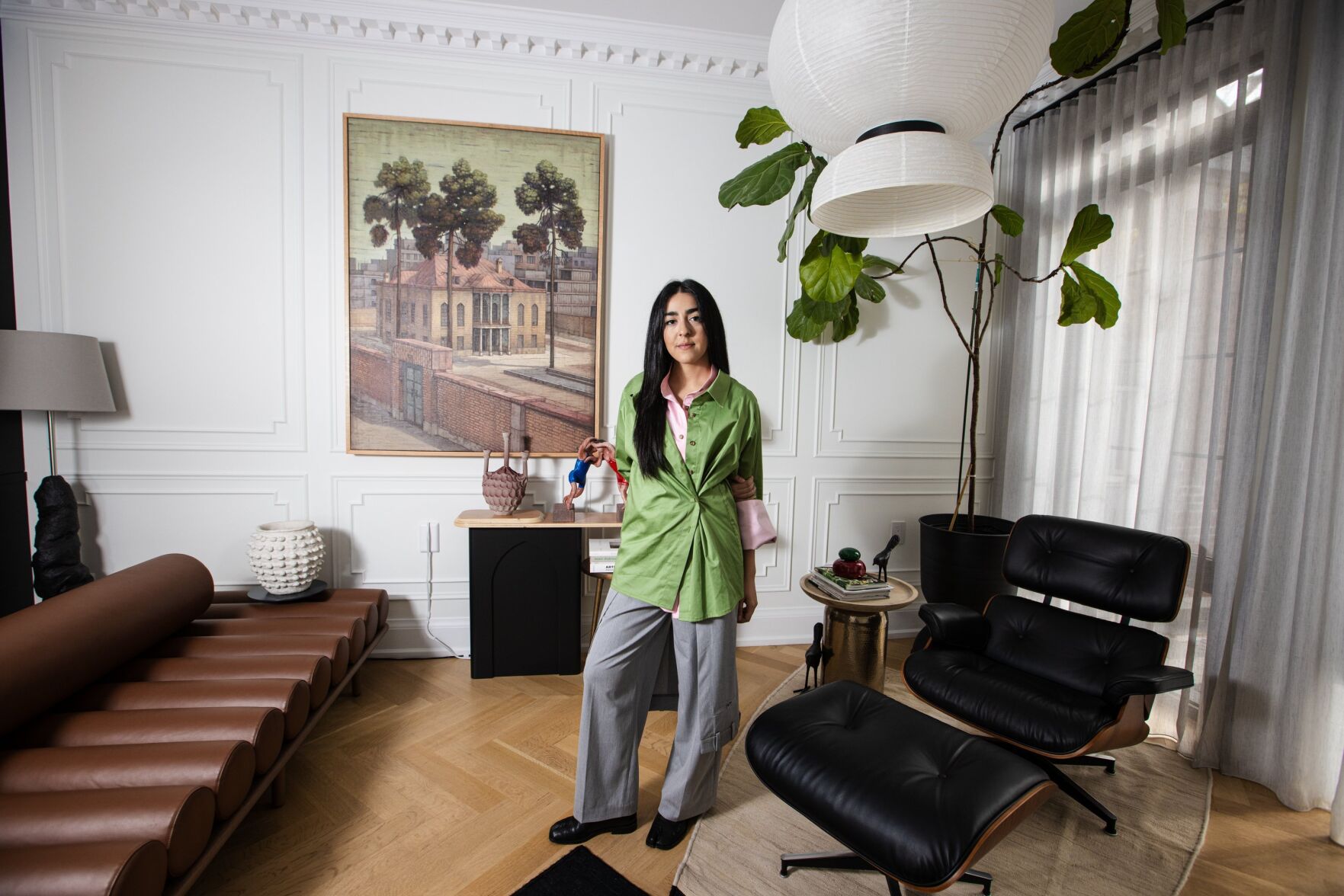 Home tour: A Toronto fashion designer’s art-filled duplex