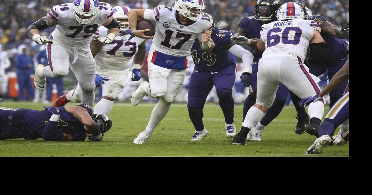 Allen rallies Bills to win after Ravens’ 4th-down try fails