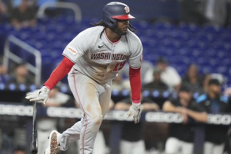 Bell second Nats player to homer from both sides, has 6 RBIs, 4 hits in ...