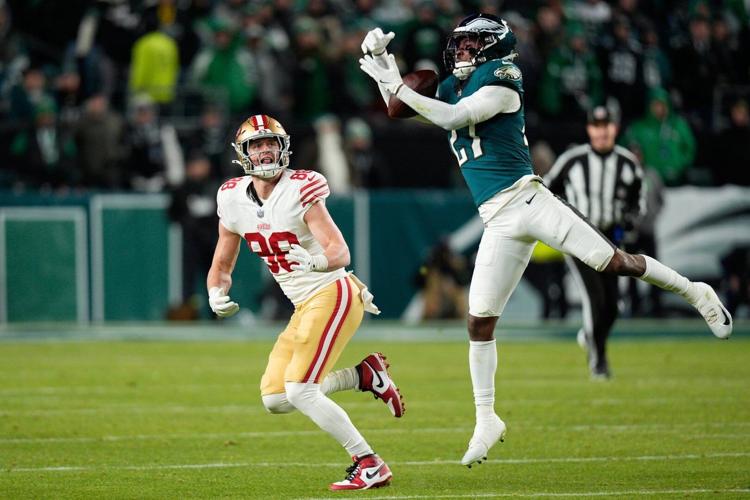 Purdy, 49ers eliminate defending Super Bowl champion Eagles with win in ...