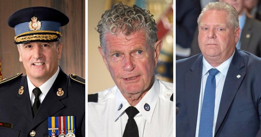 Tories won’t rule out another friend of Premier Doug Ford as OPP head