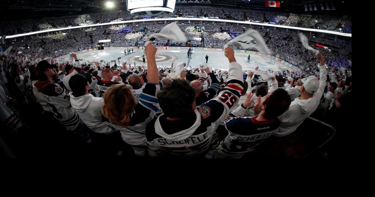 Fans, “whiteout” tradition leaving impression as Jets look to even ...