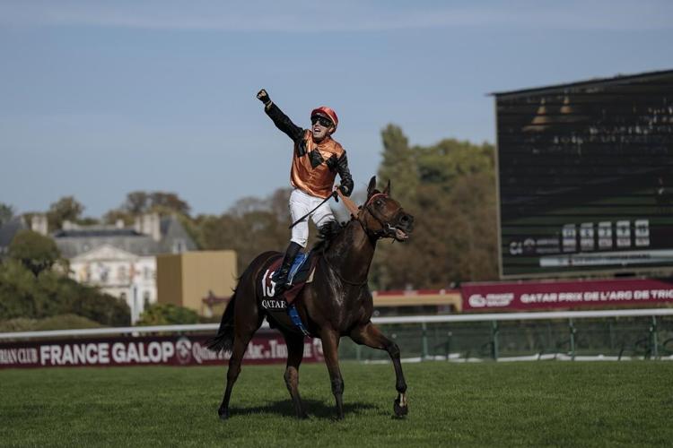 Pre-race favorite Ace Impact sprints clear to win Prix de l'Arc de Triomphe