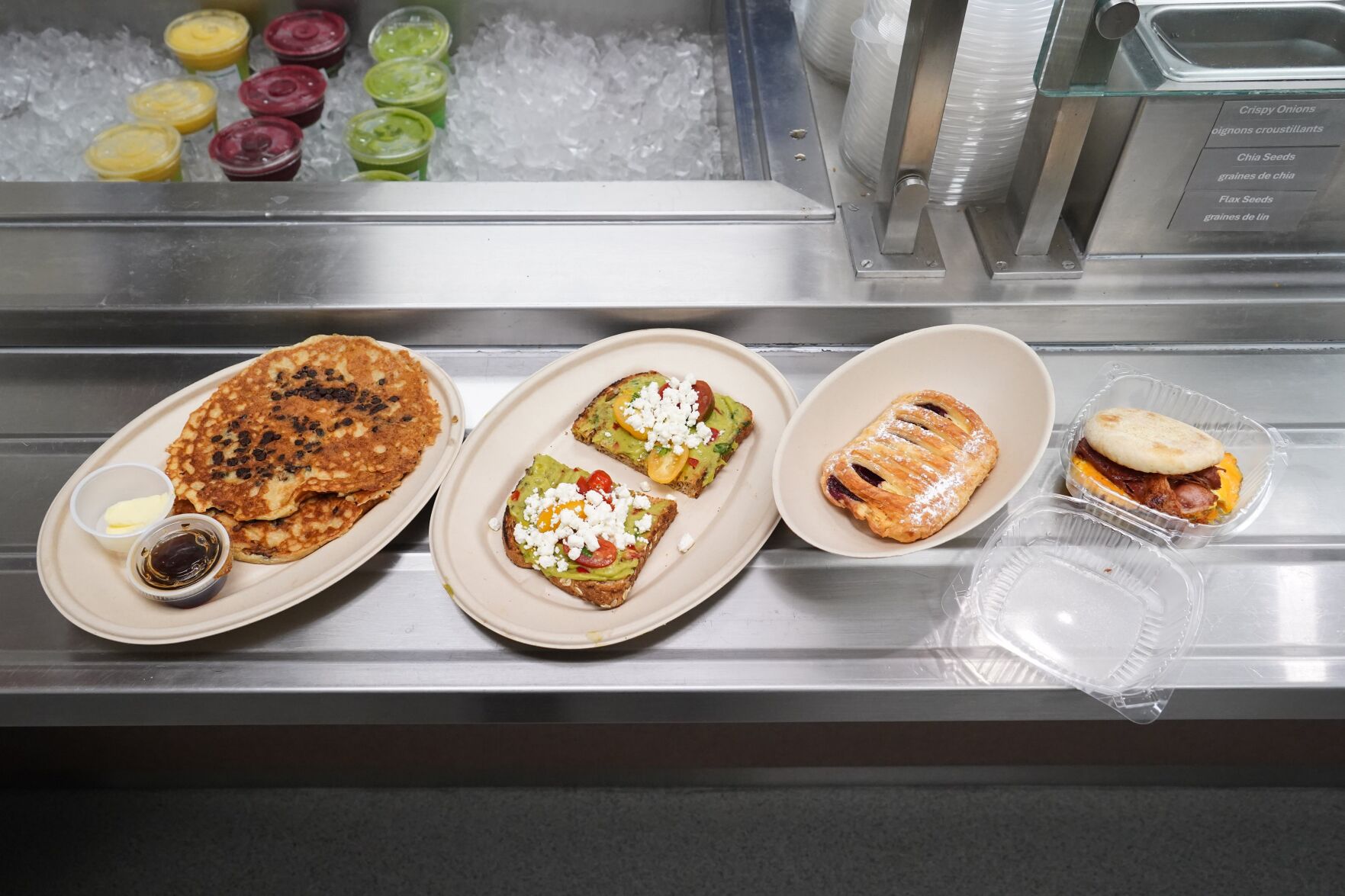 Lunch at Queen’s Park: $5 avocado toast and buffet options