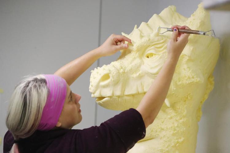 Artists reveal the butter truth — internal frames used to support ...