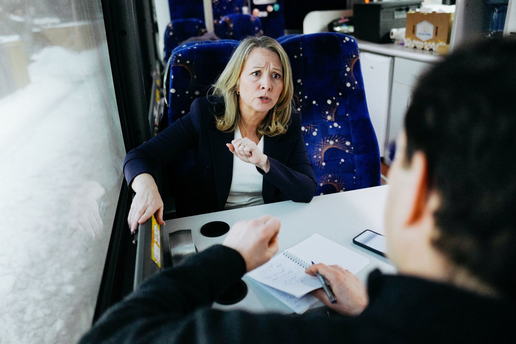Wth Marit Stiles, enthusiasm is high, but recognition is low