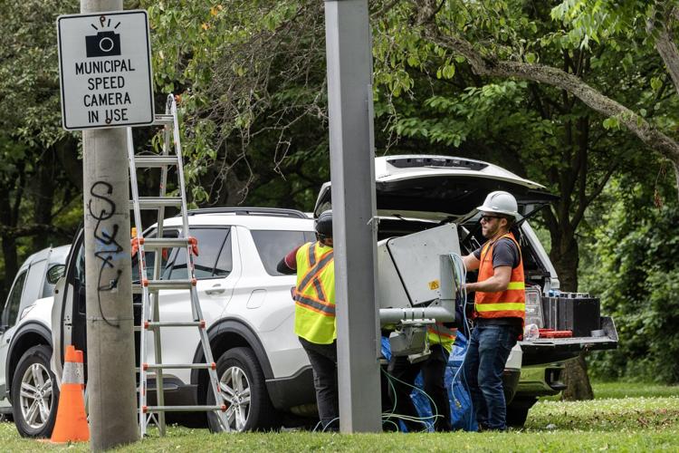 The Parkside Drive speed camera is being reinstalled — again — with ...