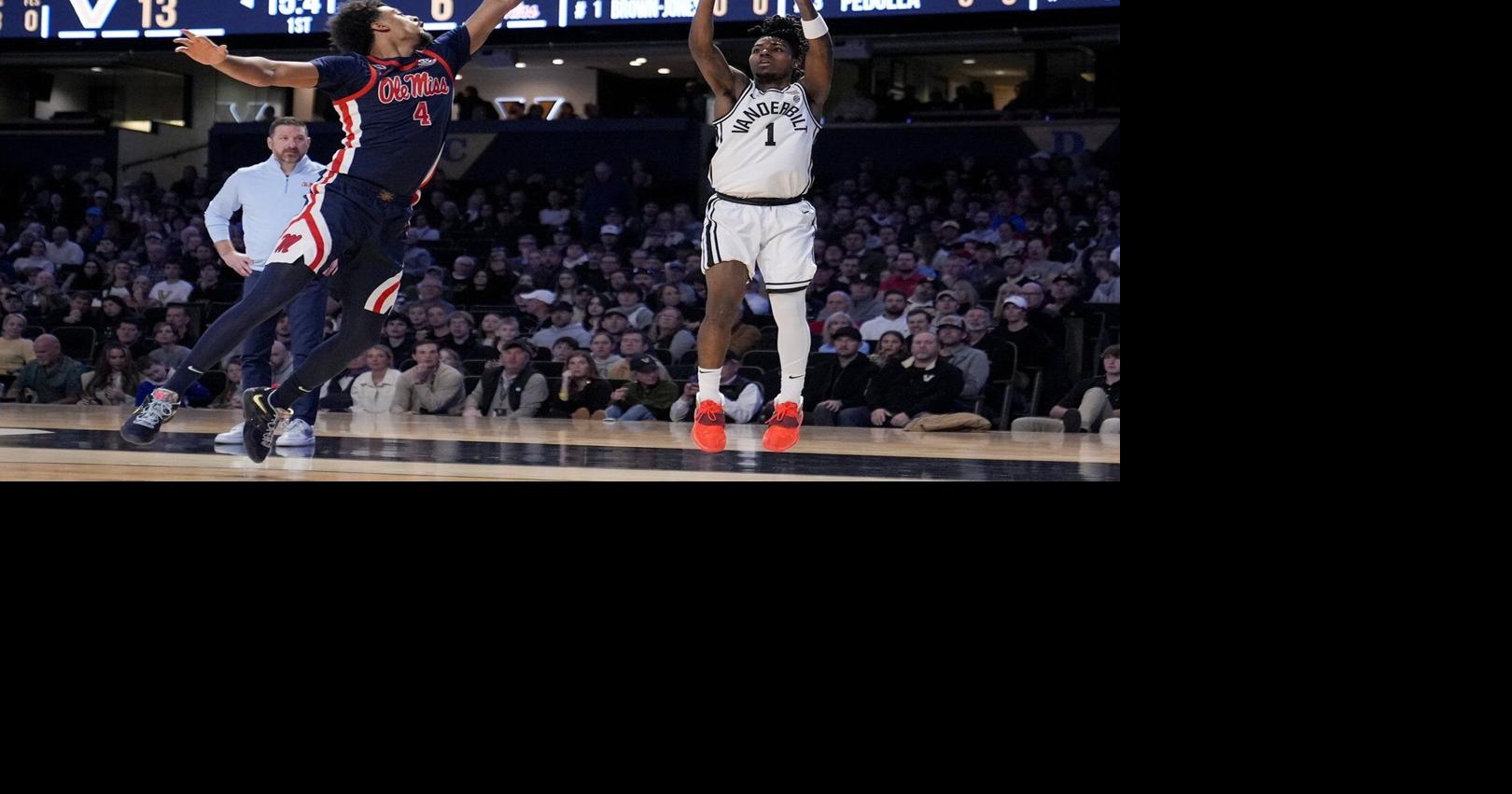 Chris Manon's late 3 puts Vanderbilt ahead to stay in 77-72 win over No ...