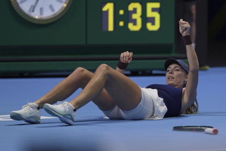 Pegula and Navarro lead the US past Britain into the Billie Jean King ...