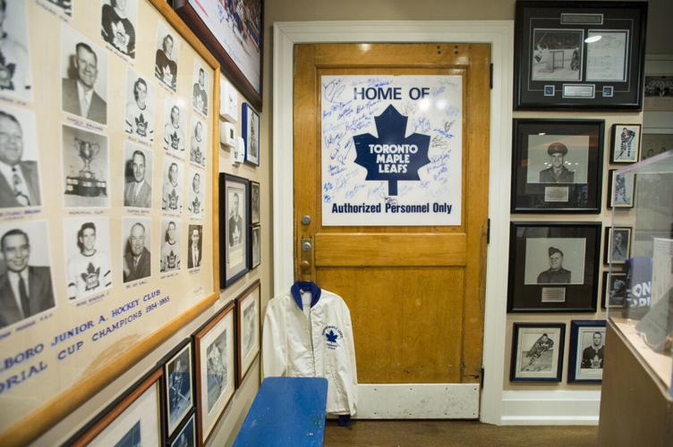 The curator of the unofficial Maple Leafs hall of fame