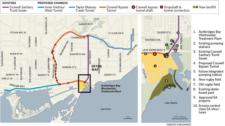 Ashbridge’s Bay wastewater treatment plant to be staging area for $400 ...