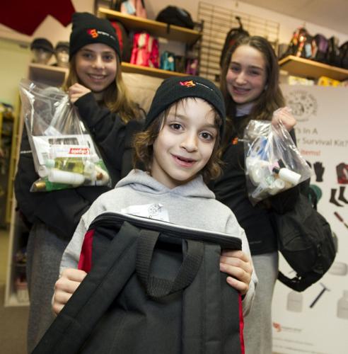 Items in volunteer-packed kits could mean survival for homeless this winter