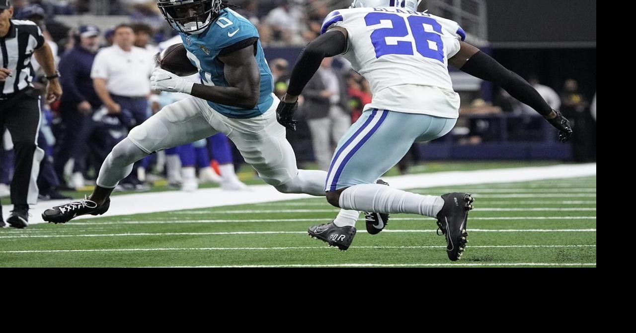 Ridley has 2 catches in 1st game in almost 2 years as Jags get 28-23 ...