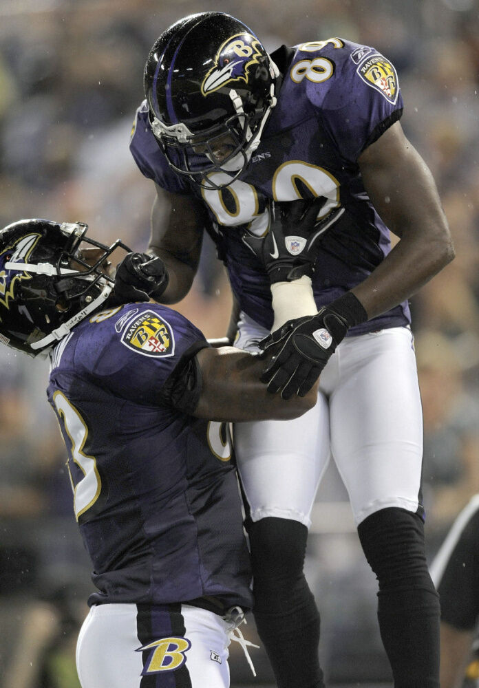 Birth of a child? Ravens’ Dickson decides to stay and play