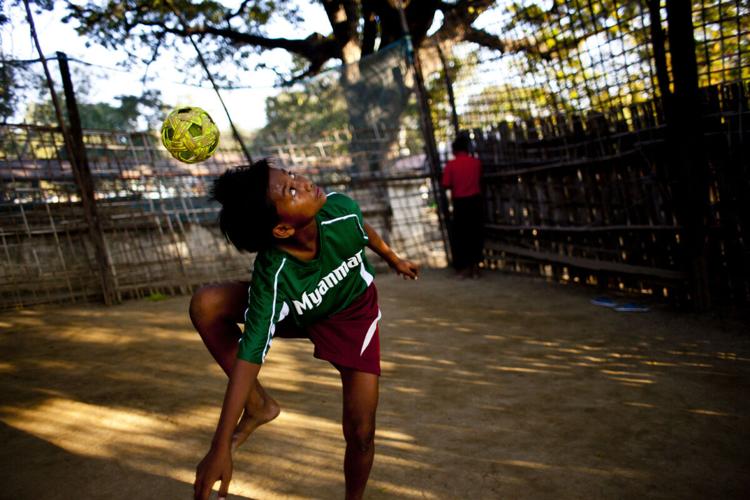 Burma’s beautiful sport of chinlone inspires lonely love affair