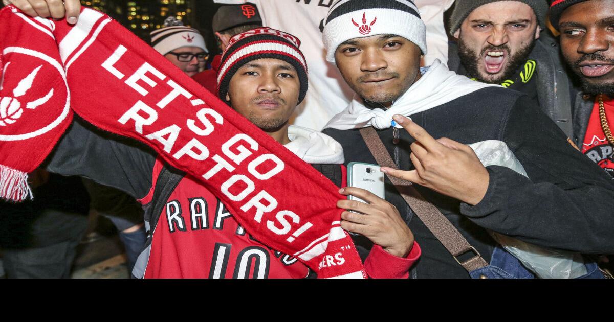 Raptors fans brave cold, pack Maple Leaf Square for opener