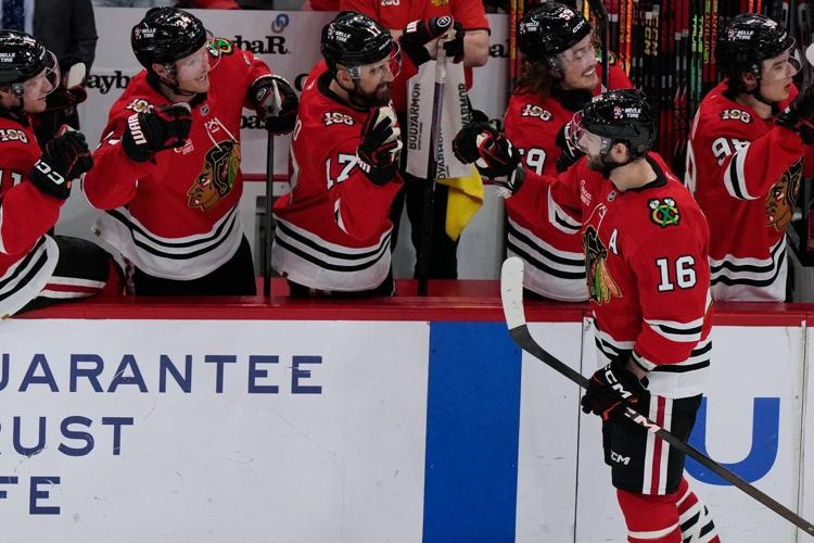 Knight makes 32 saves, Blackhawks blank Jets 2-0 to spoil Toews' return ...