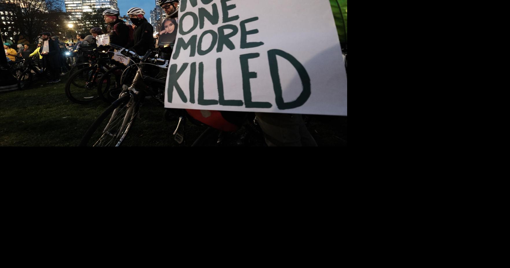 Ford bike lane bill criticized by victims’ families at vigil