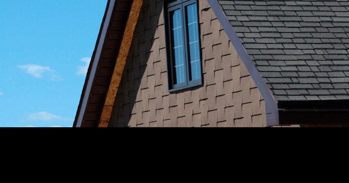 Interlocking shingles are simple, attractive wall siding