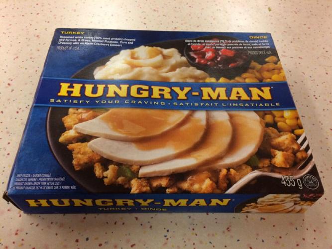 I Ate This: Hungry-Man turkey dinner