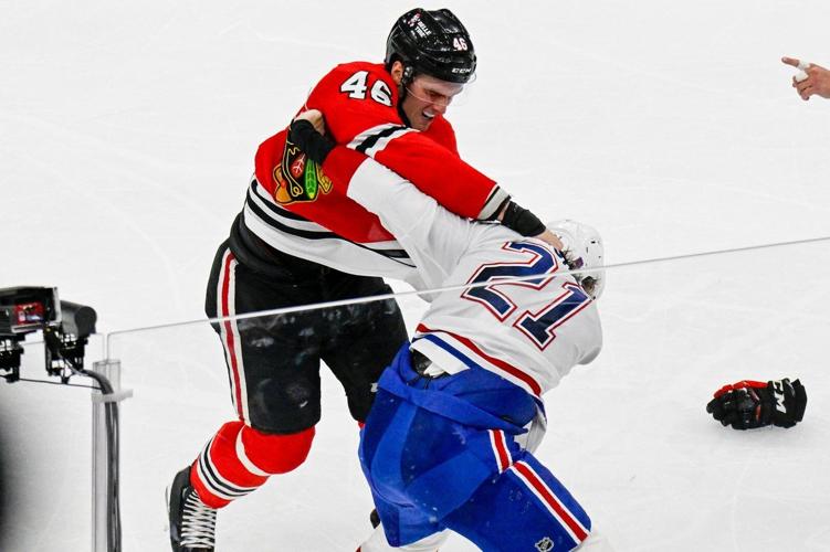Guhle scores late goal as Canadiens clip Blackhawks 3-2
