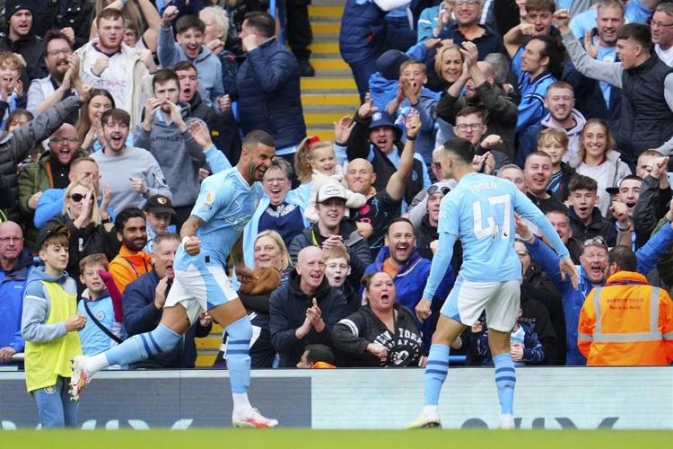 Rodri sent off and Haaland scores for Man City in 2-0 win over ...