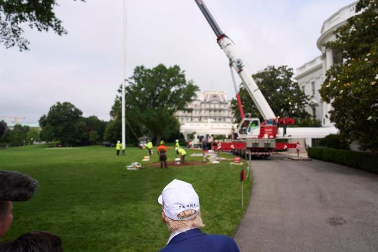 Trump isn't waiting for future generations to name things after him. It ...