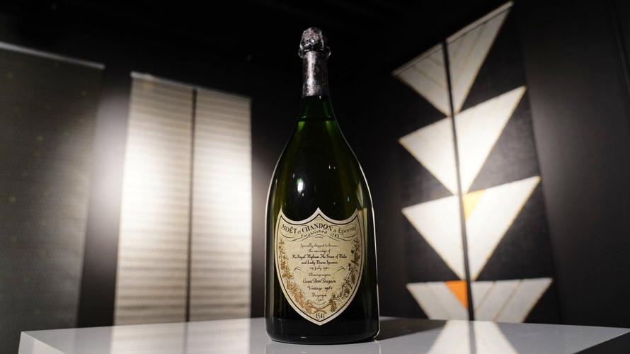 Rare Dom Pérignon champagne from Charles and Diana's wedding fails to ...
