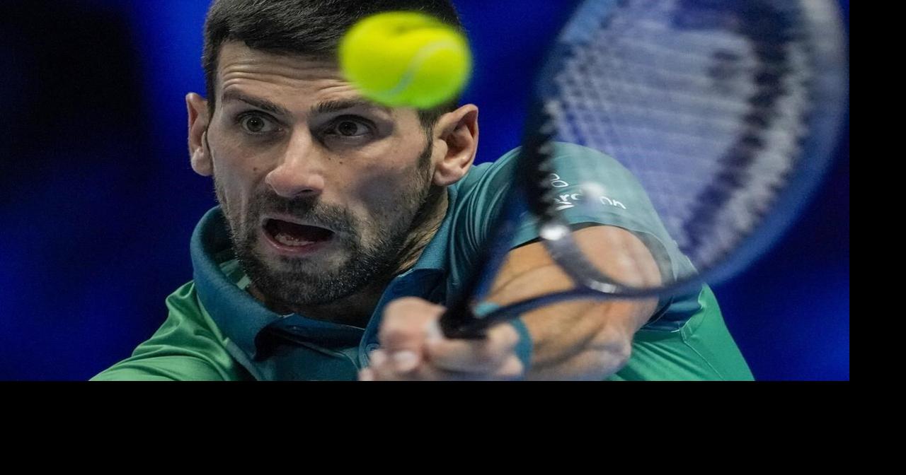 Djokovic wins record 7th ATP Finals title by beating Sinner in straight sets