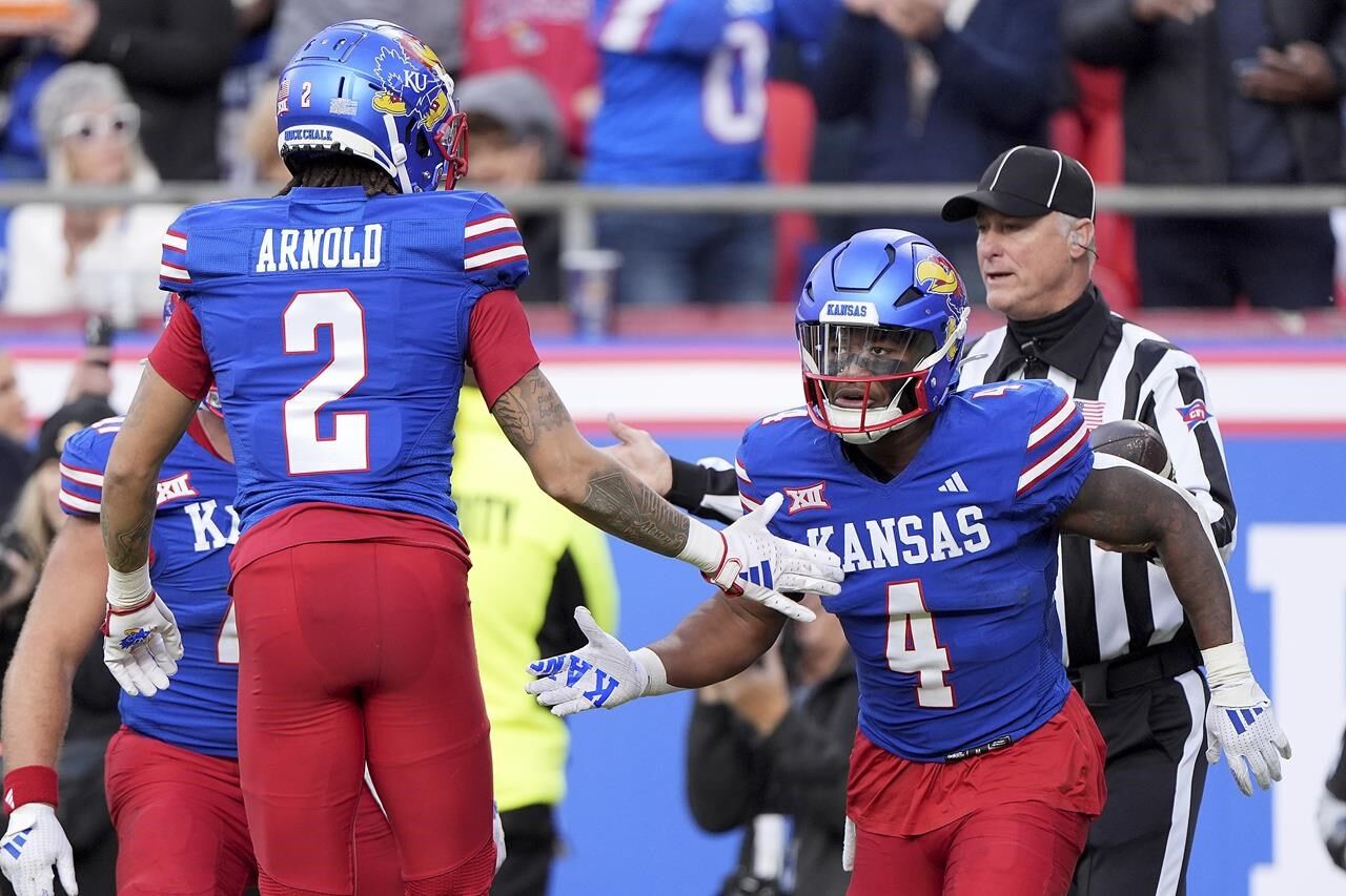Kansas football score store