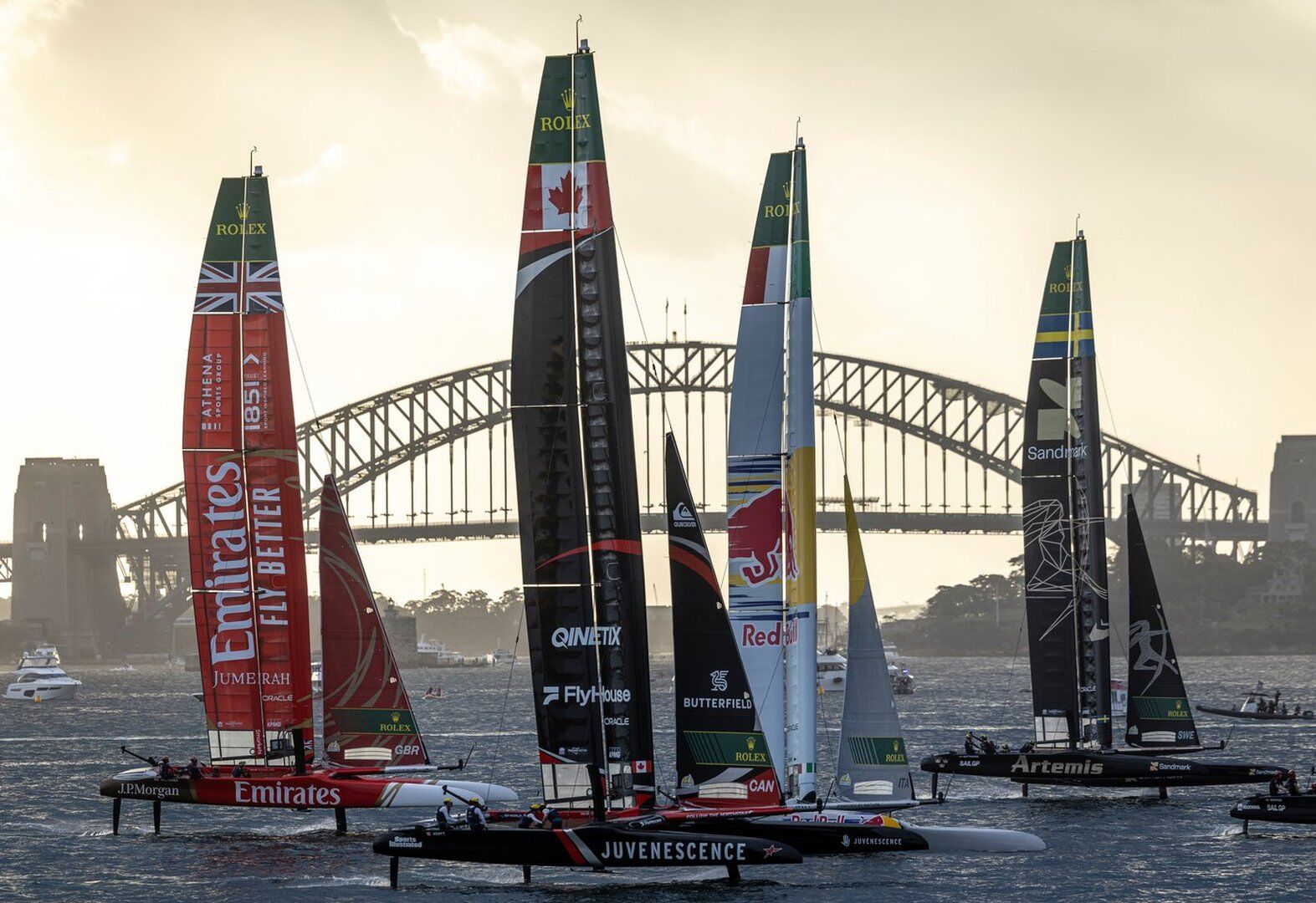 US wins the Sydney leg of Sail GP, showing its class in light winds