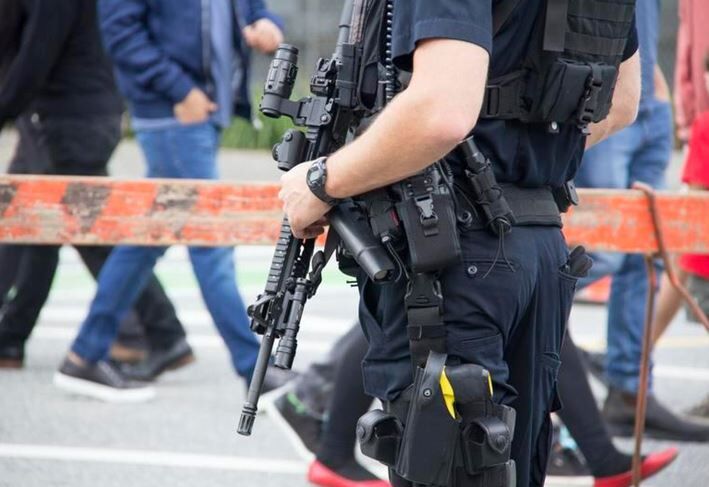 Why barricades and heavily armed police are the ‘new normal’ for street ...
