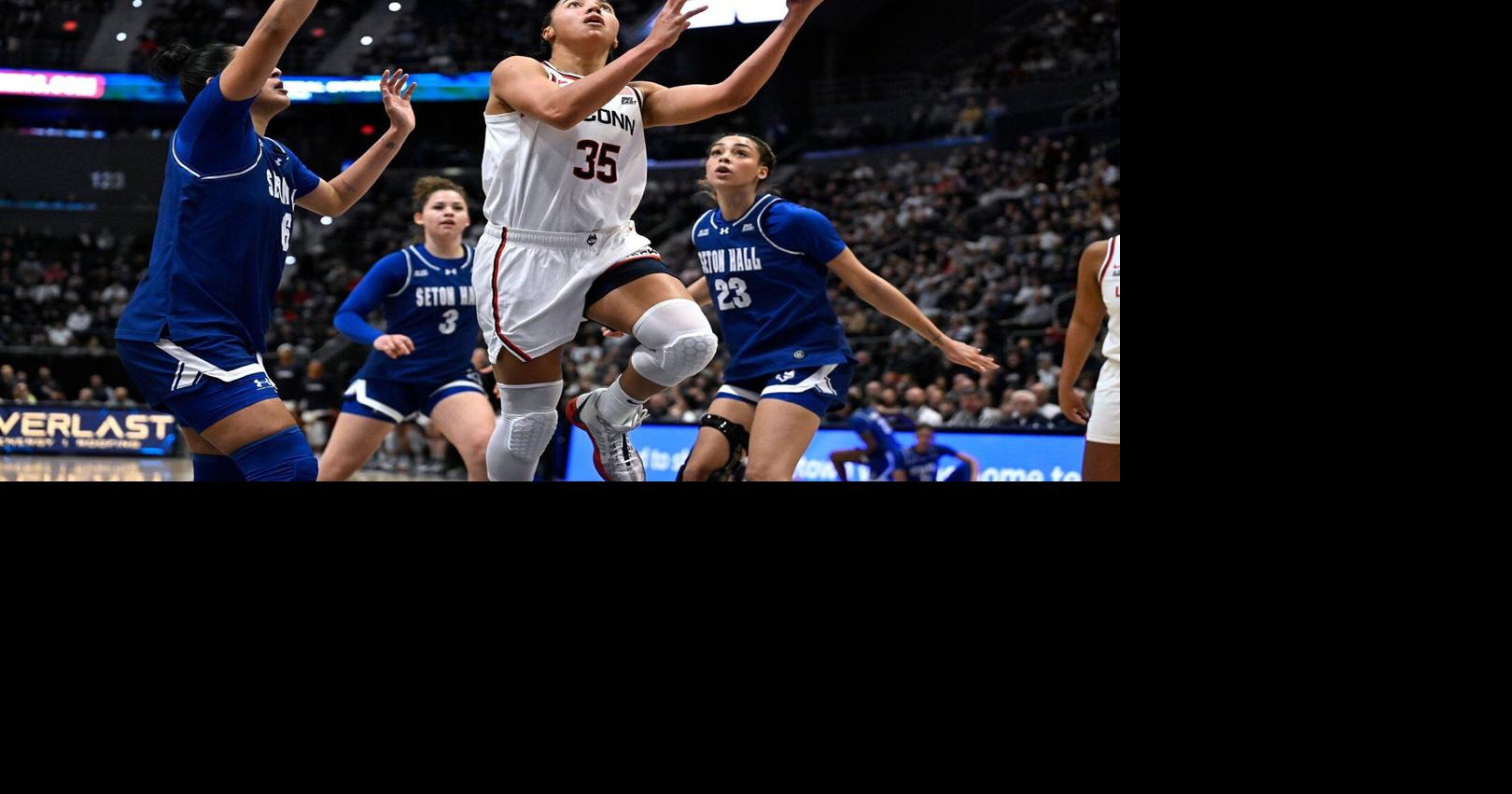 Sarah Strong, Azzi Fudd lead No. 1 UConn to 31st win in a row with 84 ...