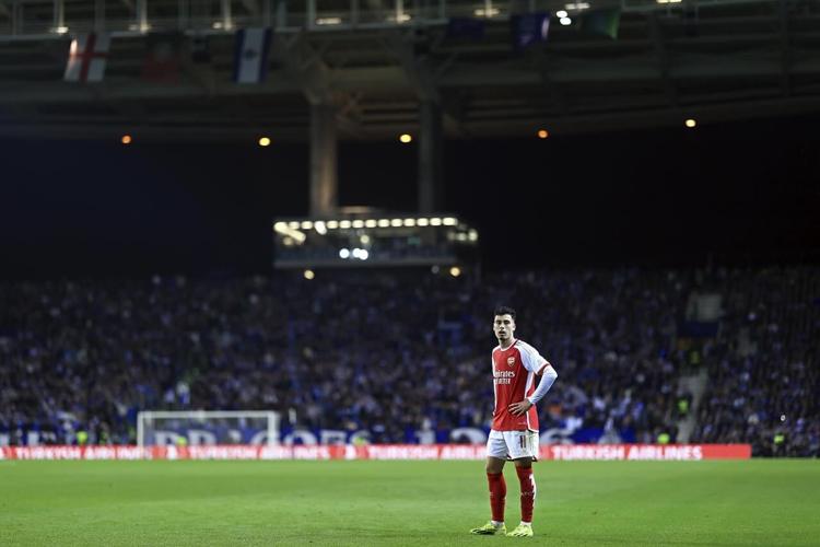 Porto beats Arsenal 1-0 with stoppage-time goal by Wenderson Galeno in ...