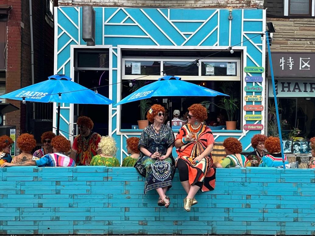 Mrs Roper Romps bring joy to the streets of Toronto