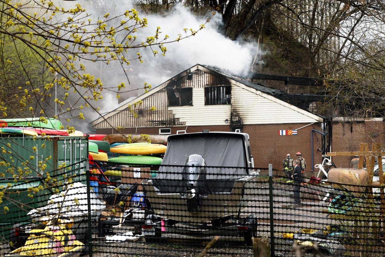 Toronto Humber Yacht Club building destroyed in large fire