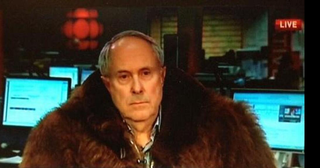 Tom Flanagan wears huge bison coat on CBC: Top 10 jokes