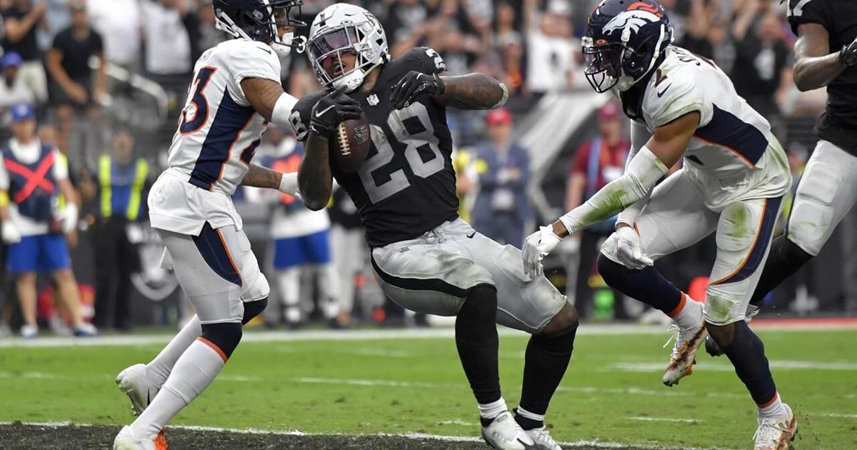 Josh Jacobs proving his worth to Raiders with rushing game Josh Jacobs proving his worth to Raiders with rushing game
