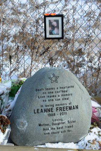 Port Lands memorial to slain woman has magnetic effect on passersby