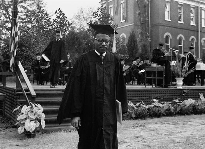 Ole Miss honors James Meredith 60 years after integration